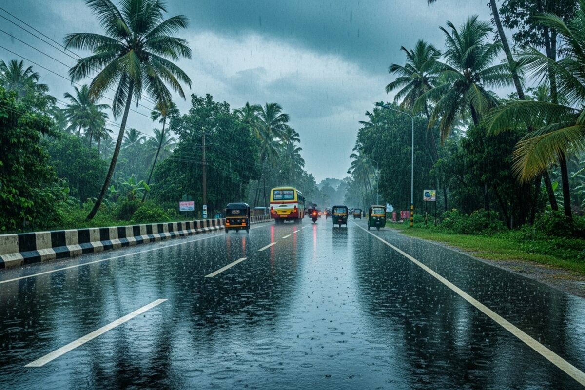 Monsoon arrives in Kerala: Heavy rain lashes state as southwest monsoon ...