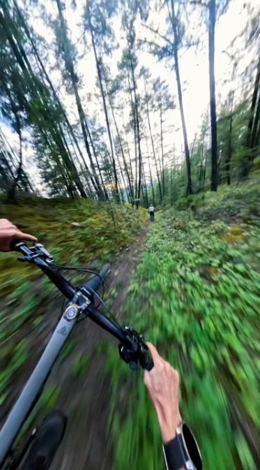 Discovering a trail that’s an absolute banger!