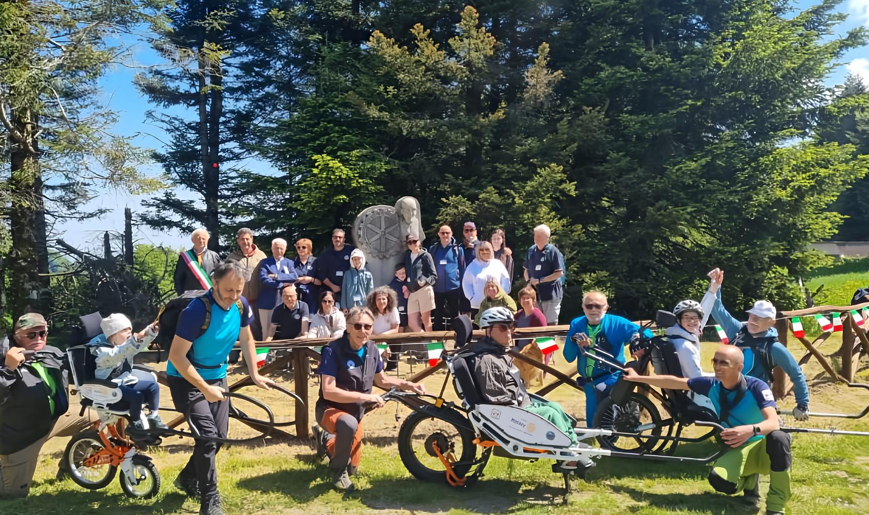 Montagna senza barriere col Rotary