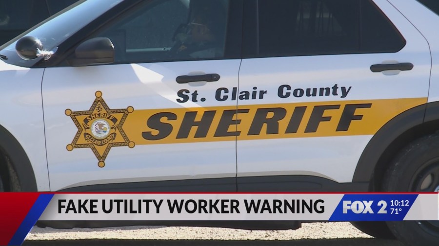 Fake utility worker warning in St. Clair County