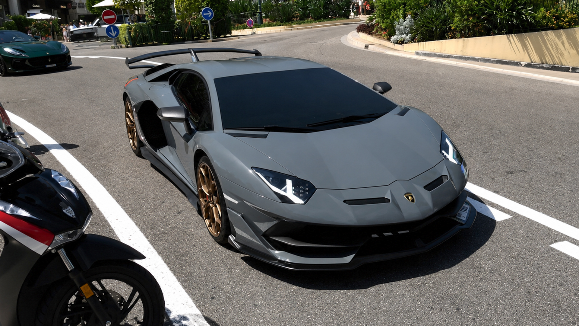 Billionaire's Lamborghini Aventador Ultimae seen in Monaco