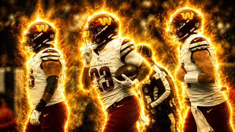 Commanders running back battle heats up as Washington faces tough ...