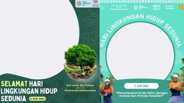26 link twibbon Hari Lingkungan Hidup Sedunia 2026, gratis tinggal download