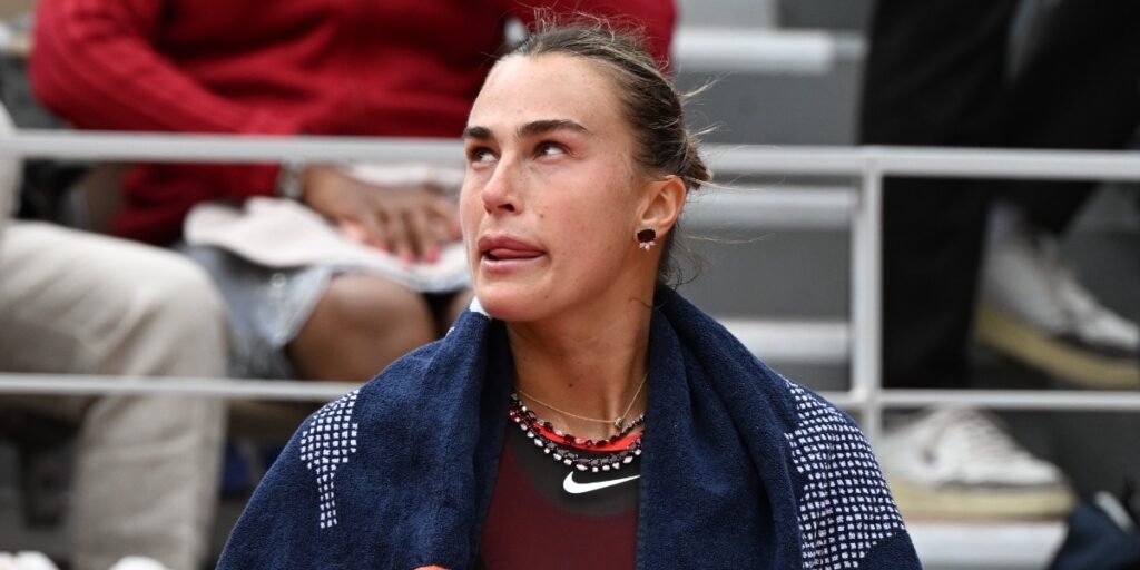 Sabalenka ne comprend pas : « Je ne sais pas pour­quoi ils ont laissé ...