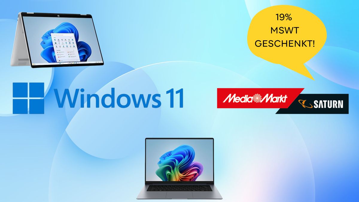 MediaMarkt startet die 19-Prozent-Aktion: Diese vier Windows-11-Laptops ...
