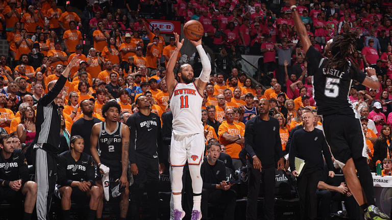 2026 NBA Finals: Knicks erase double-digit road deficit in Game 1 win ...