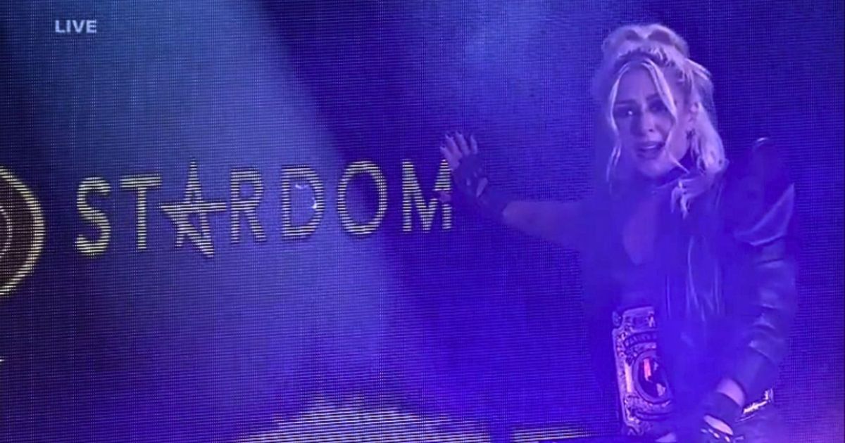 Stardom president slams AEW's Thekla for spitting on company logo