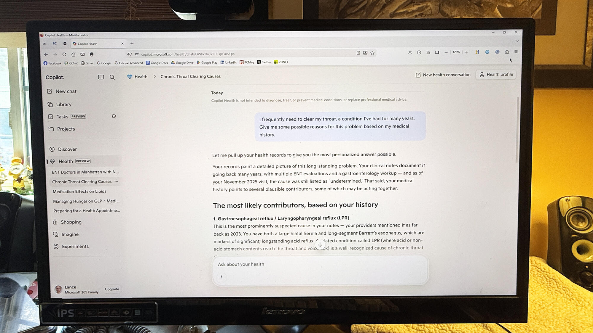 I tested Microsoft Copilot Health with my real medical records - here's ...