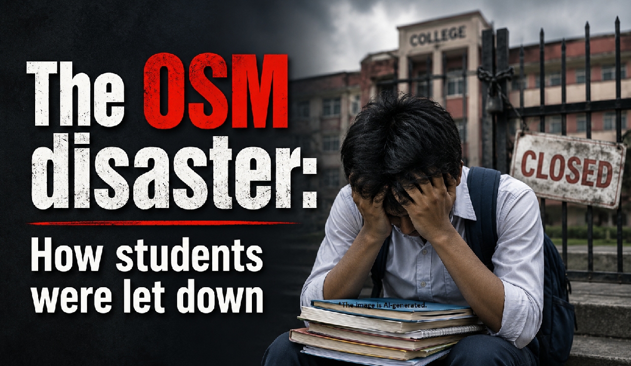 The OSM disaster: How students were let down
