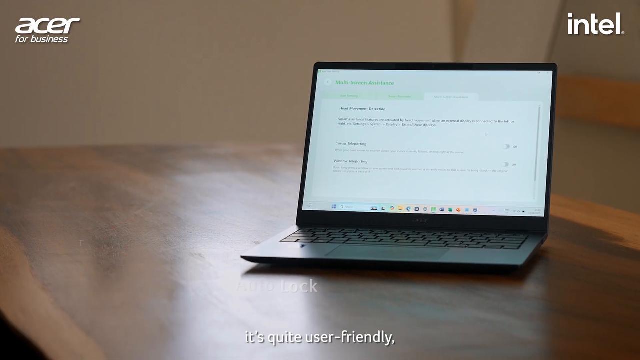 Acer TravelMate enterprise-grade security make it certain