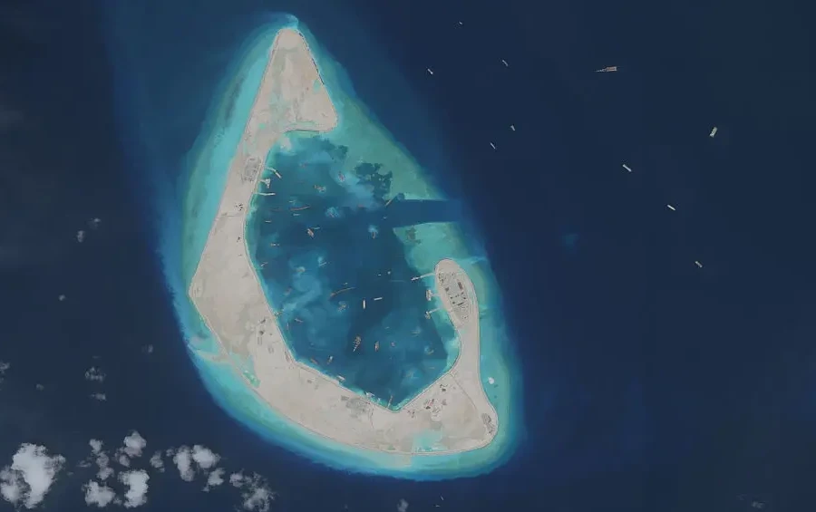 China's rapid Antelope Reef build fuels regional pushback