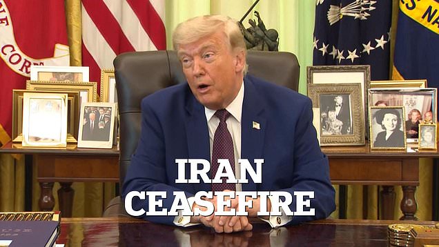 Trump reveals the status of ceasefire with Iran