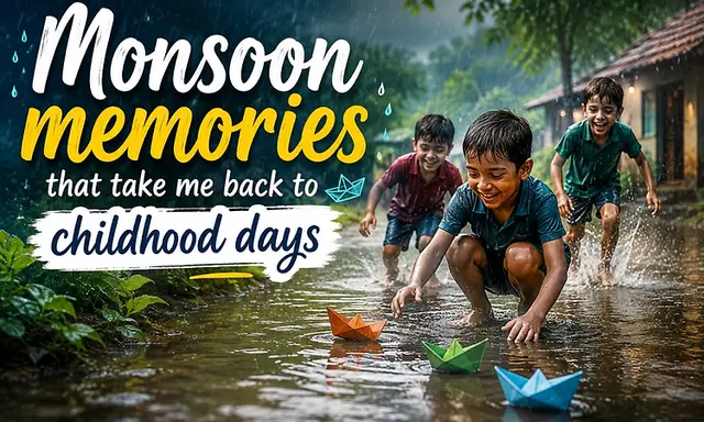 Shades of monsoon: Monsoon memories that take me back to childhood days