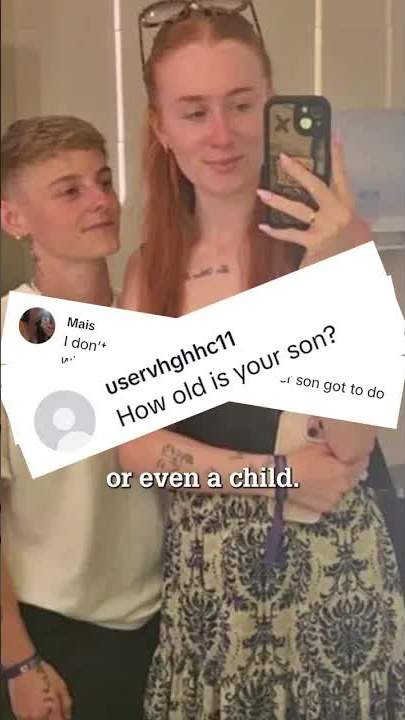Couple mistaken for mother and son online #themirror #news