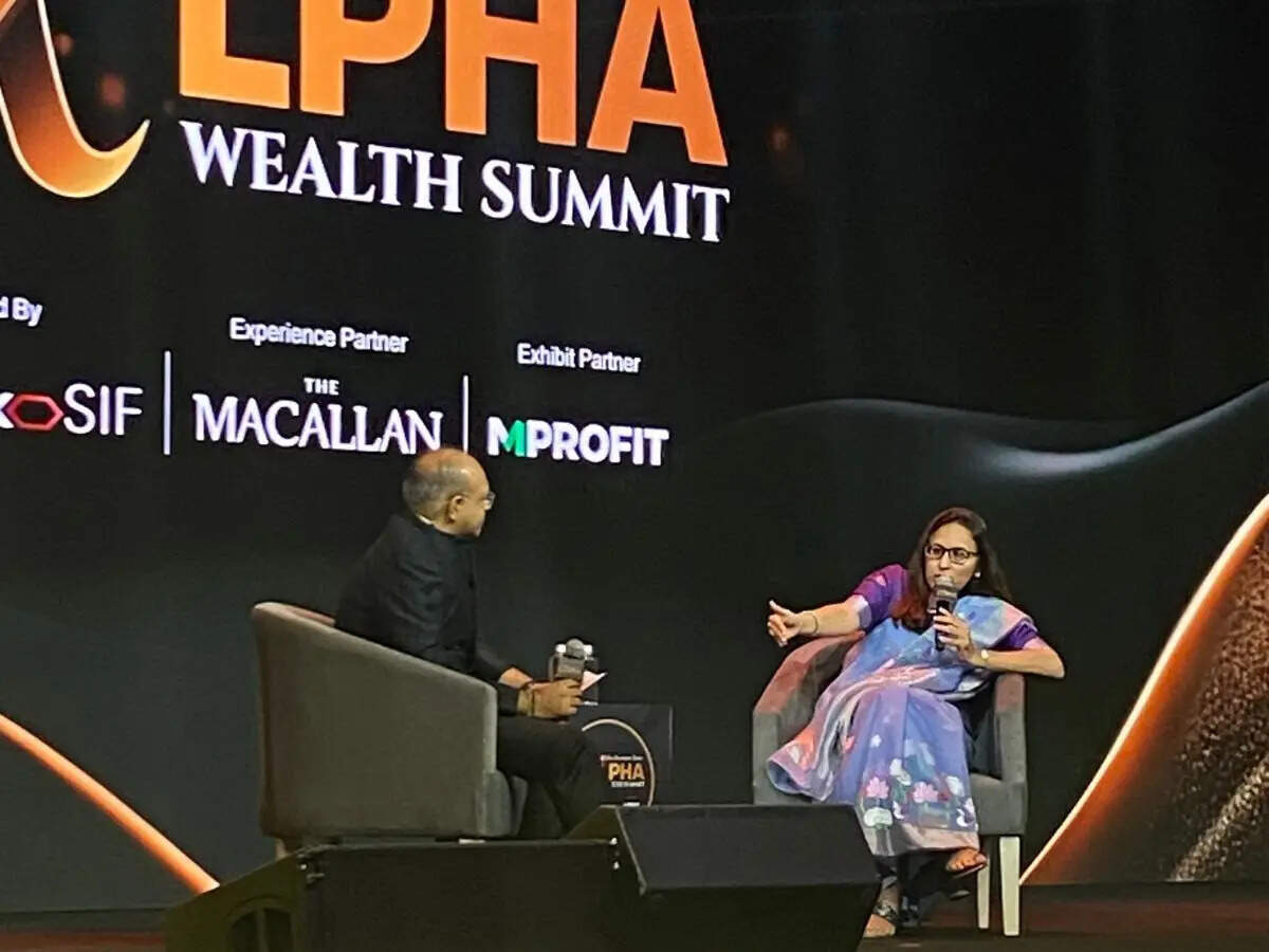 ET Alpha Wealth Summit: Edelweiss MF CEO Radhika Gupta on how to build ...