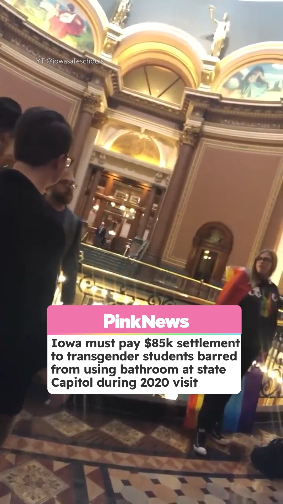 Iowa to pay trans students $85K after they were blocked from Capitol ...