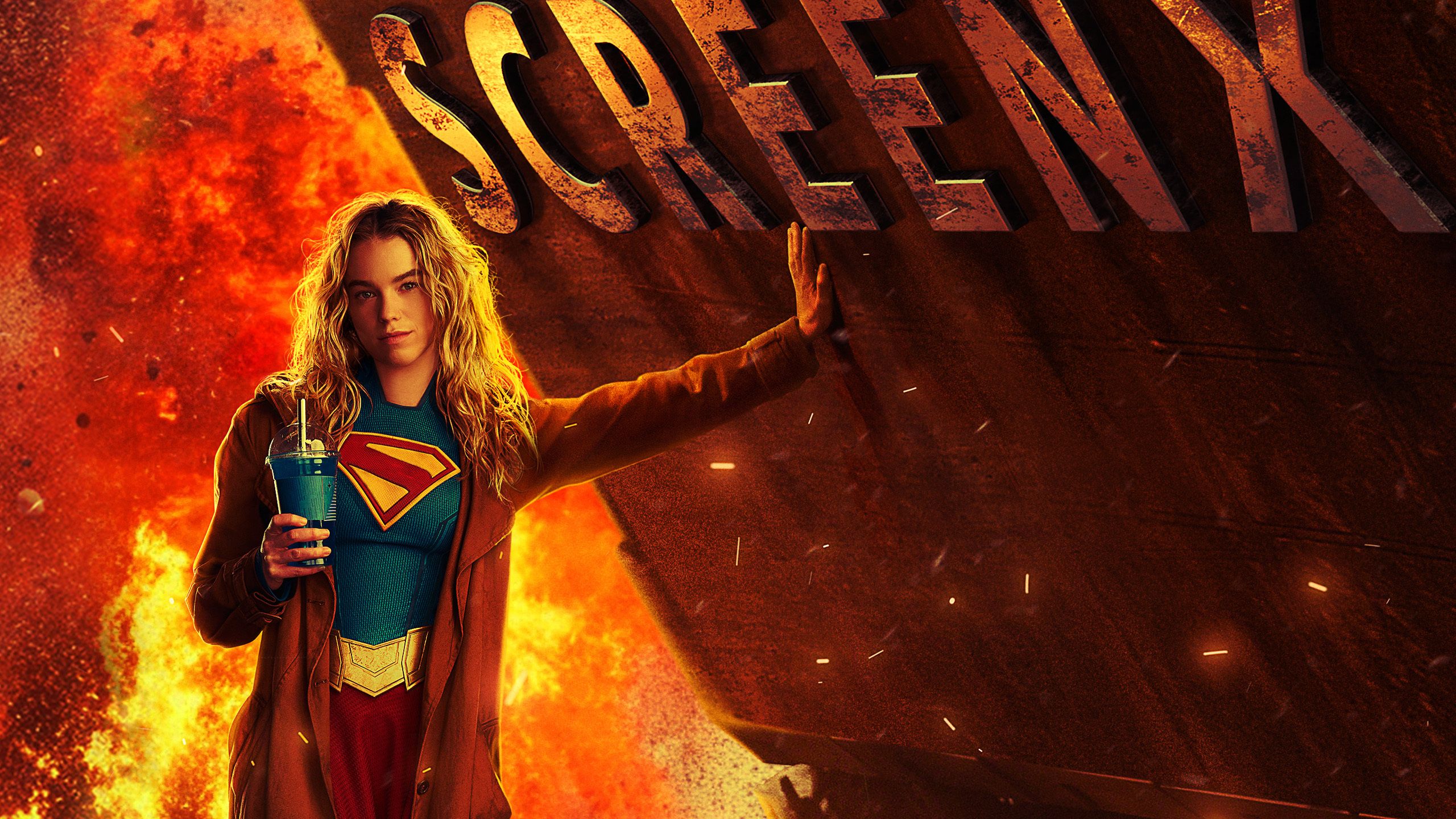 New Supergirl SCREENX poster revealed for Milly Alcock's DCU film ...