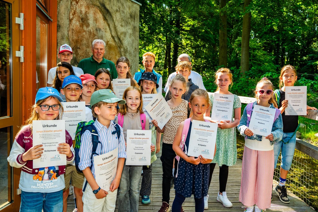 Kunst im Zoo: 750 Kinderzeichnungen wurden eingereicht - 60 werden gezeigt