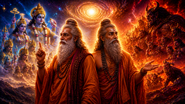 How two gurus shaped gods, demons, and destiny