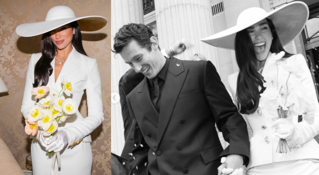 Dua Lipa e Callum Turner arrivati in Sicilia con un jet privato. Party ...