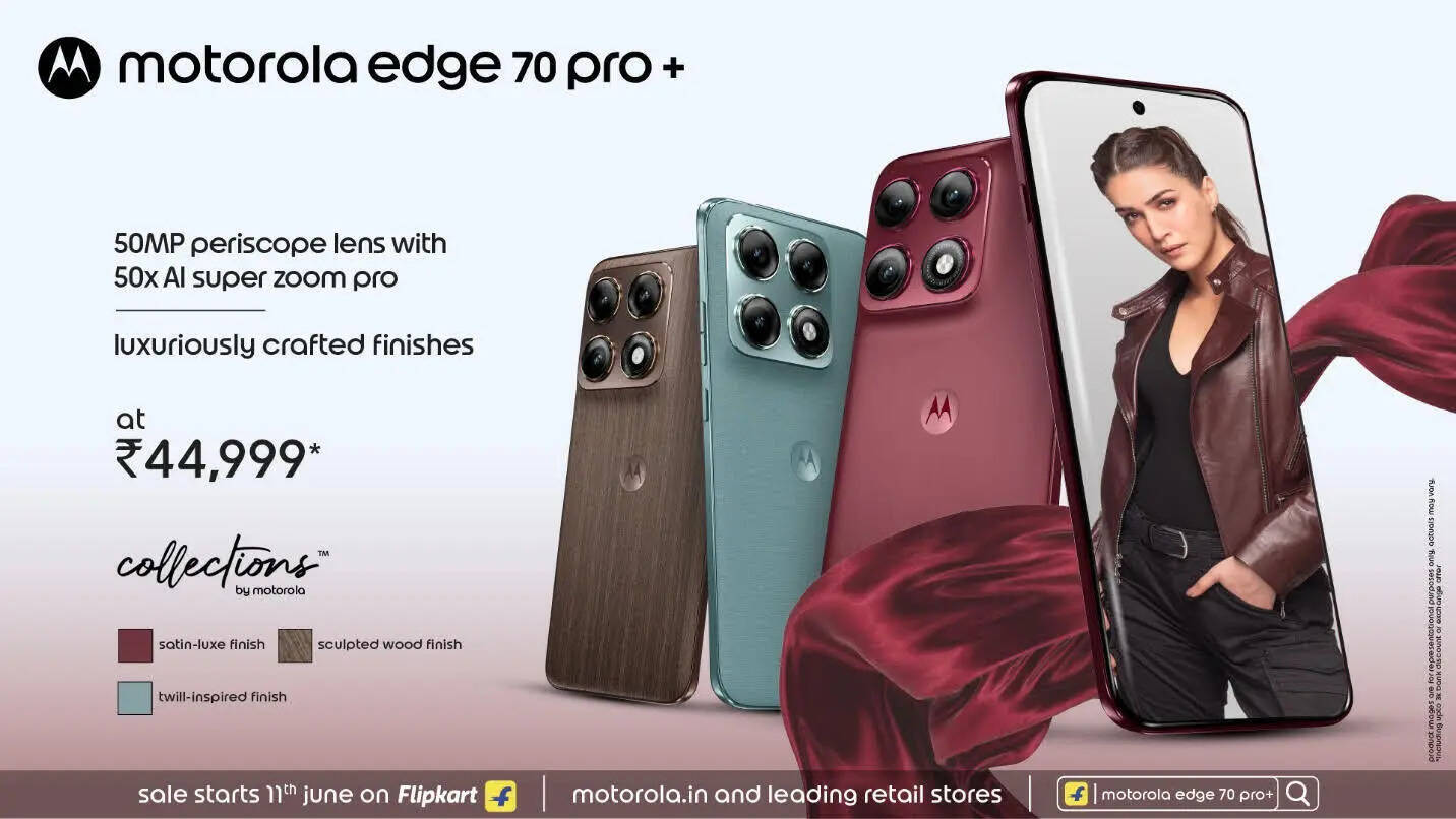 Motorola Edge 70 Pro+ with 6,500 mAh battery, 50MP pro-grade camera ...