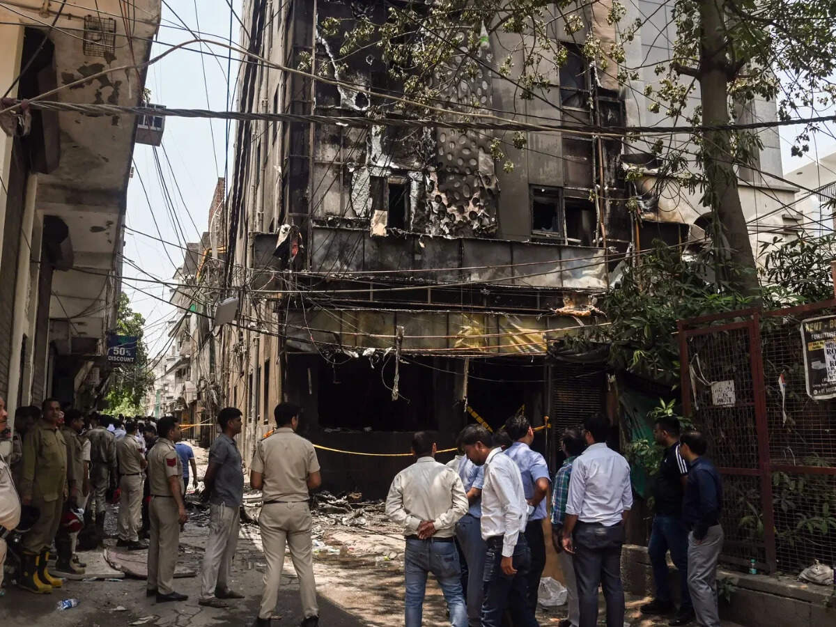 LPG cylinder, AC fault under scanner after Malviya Nagar fire kills 21 ...