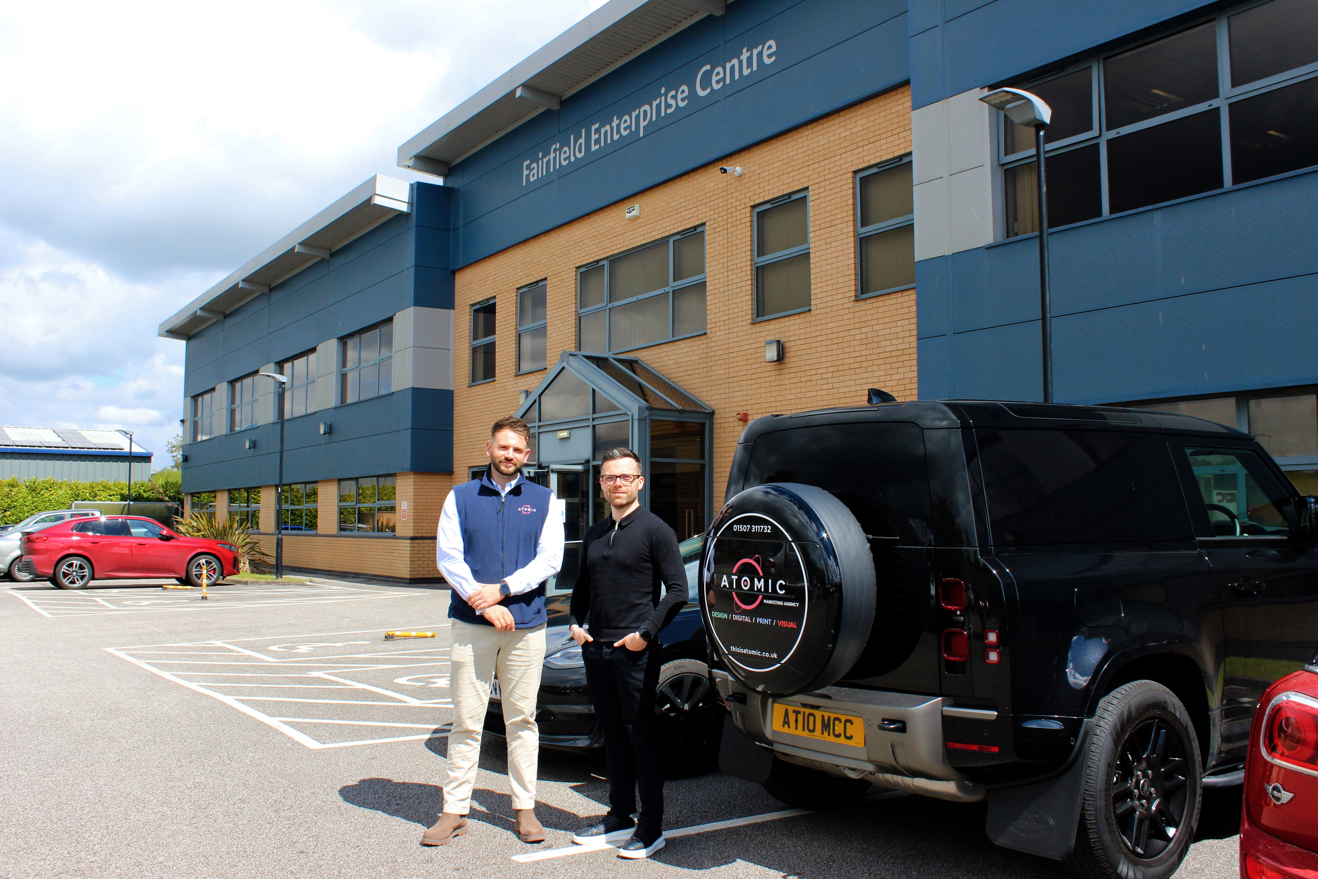 Louth-based Atomic merges with The Hubb to create expanded marketing agency