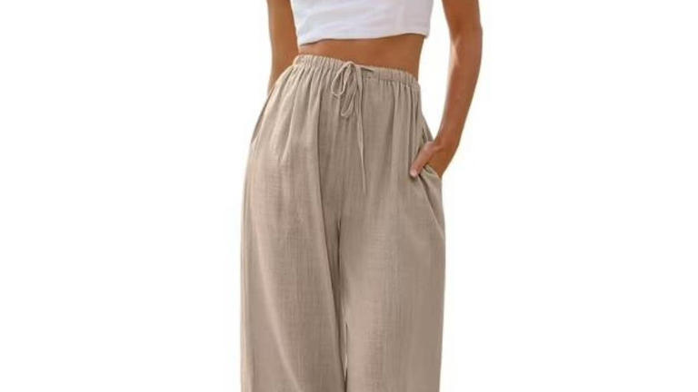 Walmart's 'flowy' linen pants are on sale for $15, and they come in 24 ...
