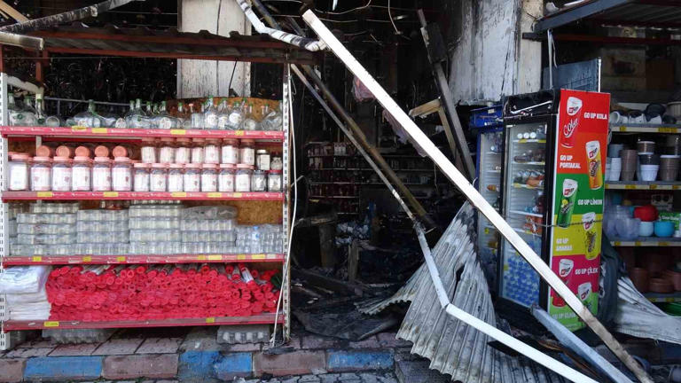 Malatya’da AVM’de çıkan yangın korkuttu
