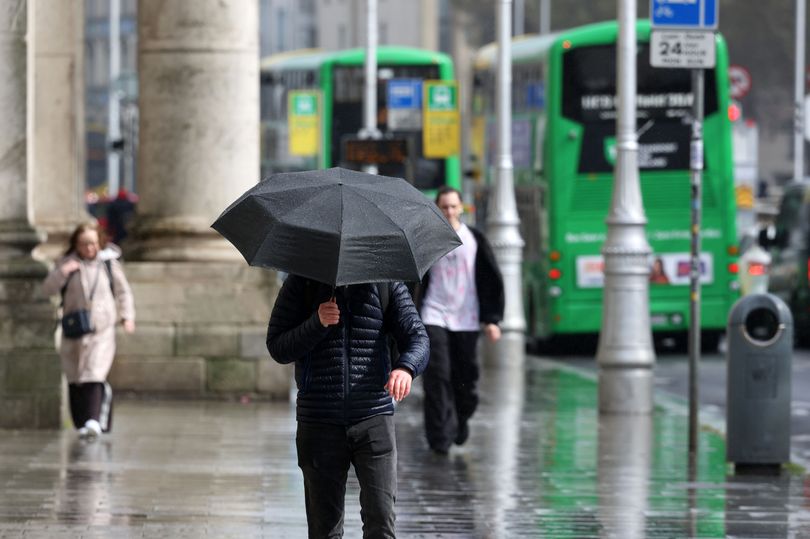 Met Eireann predict gusty winds and heavy rain ahead of 'higher than ...