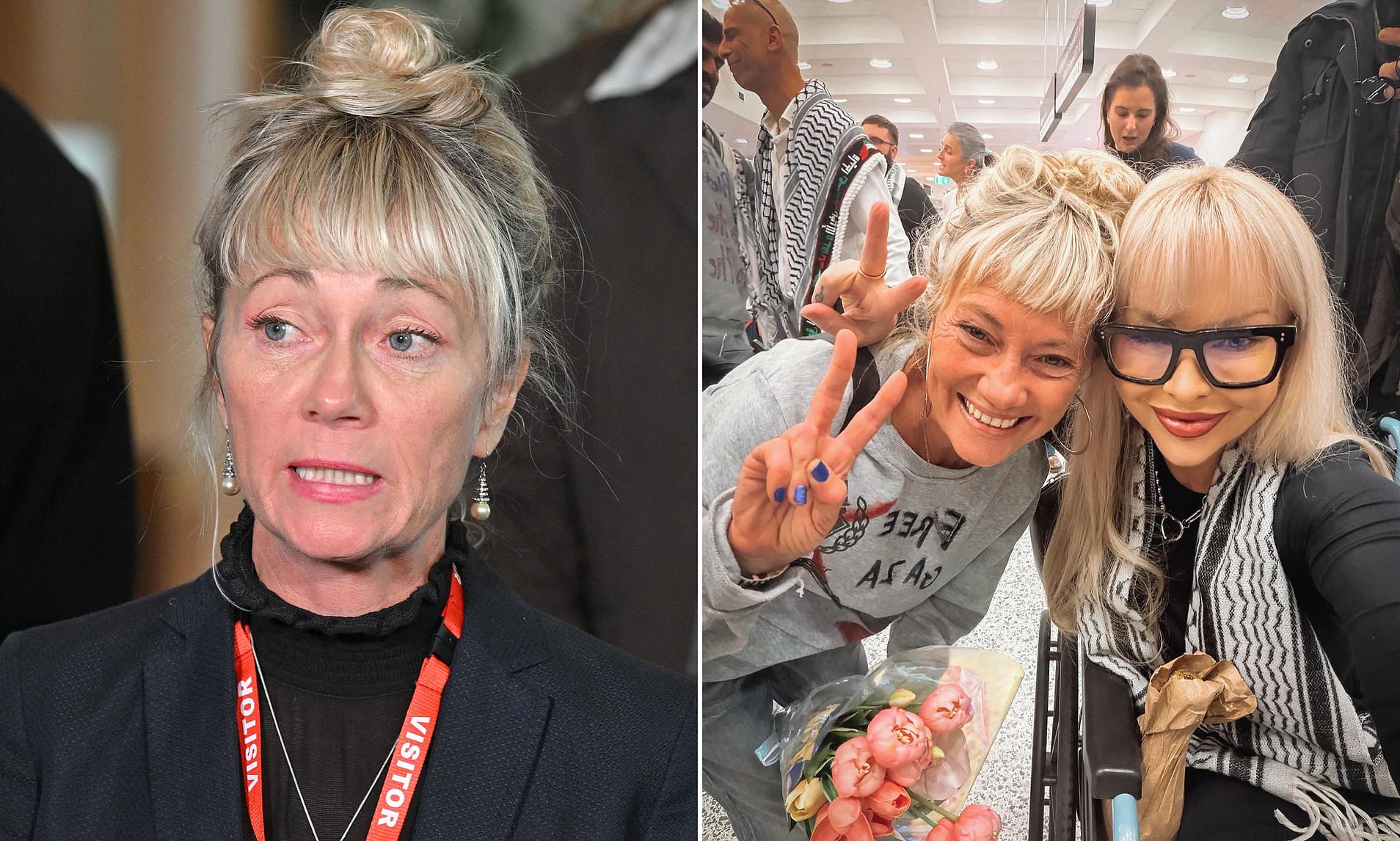 'Welcome to Israel. You're going to enjoy this': Pro-Palestine activist ...
