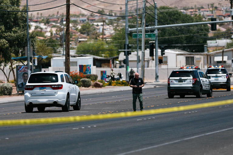 Officers shoot, kill man who was firing into traffic in east Las Vegas
