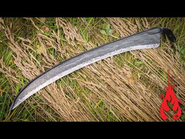 This ancient farming tool was forged by hand – building a scythe from steel