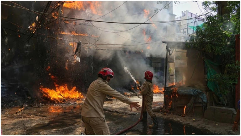 Short circuit caused Delhi hotel fire, faulty wiring under lens in ...