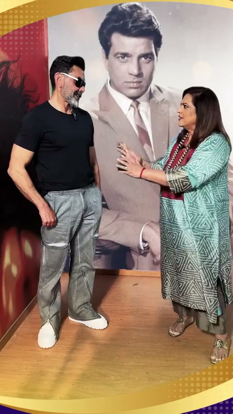 When iambobbydeol walks into the TIMES NOW studio, you know