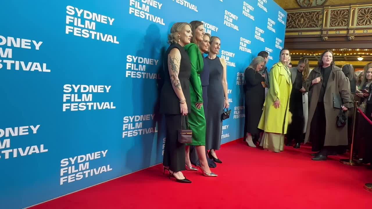 Cast and crew attend the Australian premiere of Silenced, Sydney, Australia