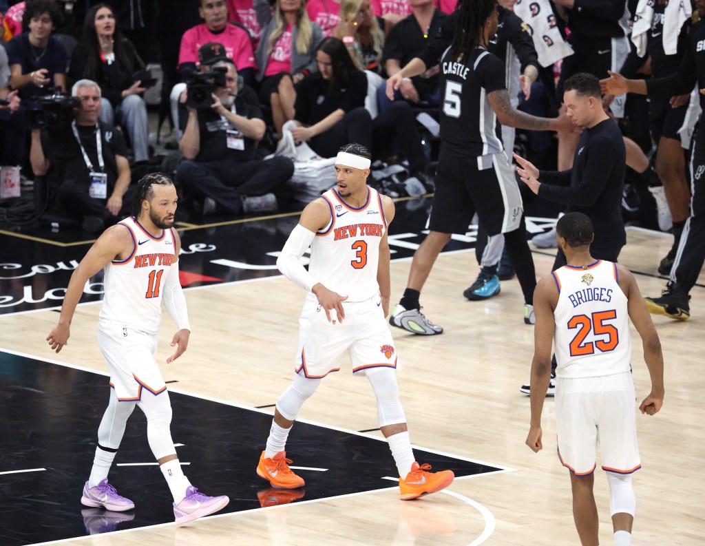 Vintage Josh Hart shows up for Knicks in NBA Finals Game 1 win