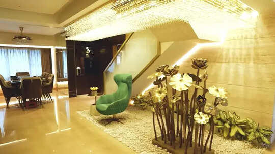 Inside chef Sanjeev Kapoor’s luxurious Mumbai home: Crystal chandeliers ...