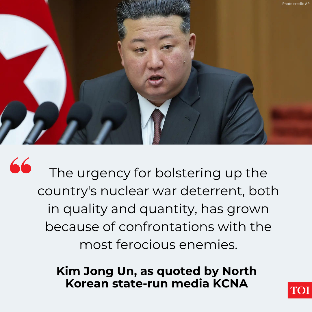 A new plant to produce nuclear bomb fuel: North Korea's Kim sends a ...