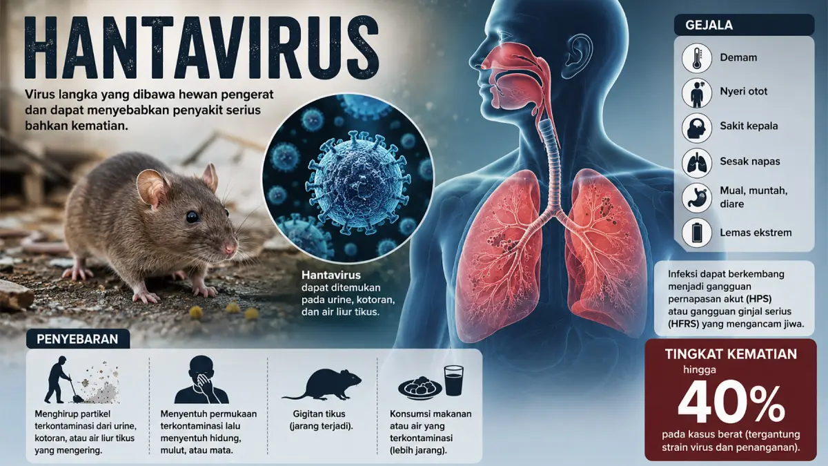 Mengenal Hantavirus: Virus Langka Korea Selatan dari Hewan Pengerat ...
