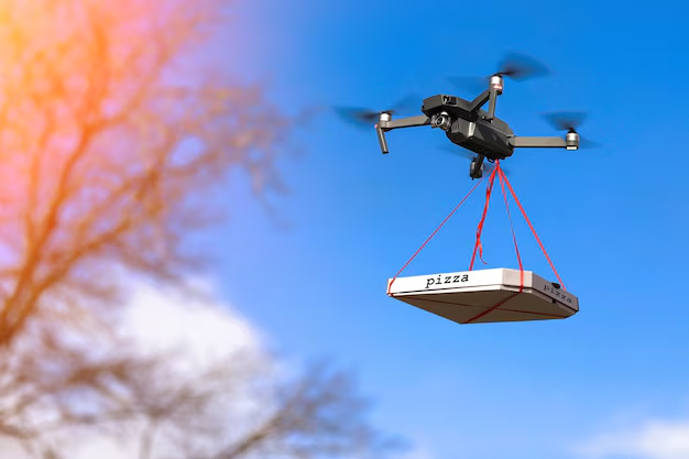 Pizza delivery drones are finally carrying family-sized orders