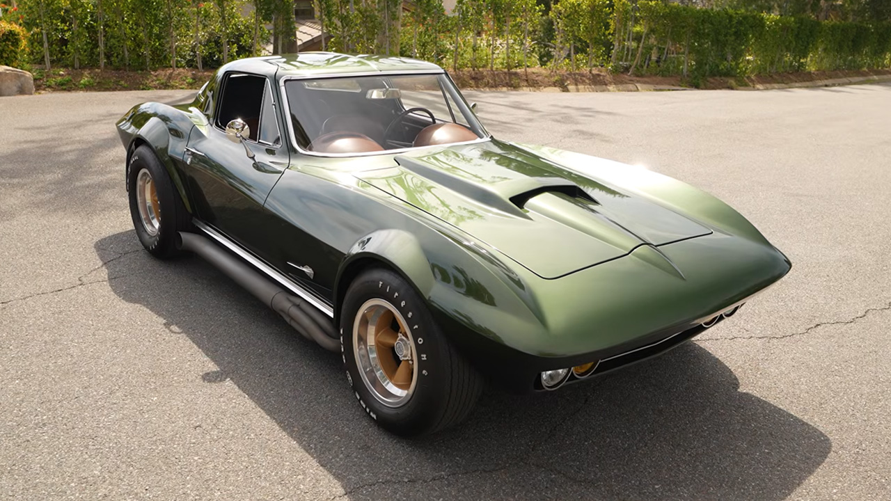 Vietnam Veteran Build His 1966 Corvette Dream Build