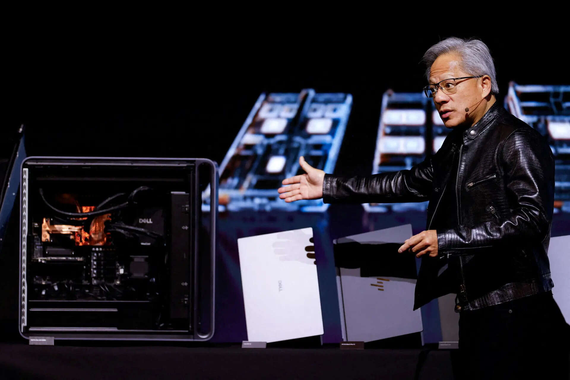 Nvidia CEO mounts charm push in South Korea with TV talk show, baseball ...