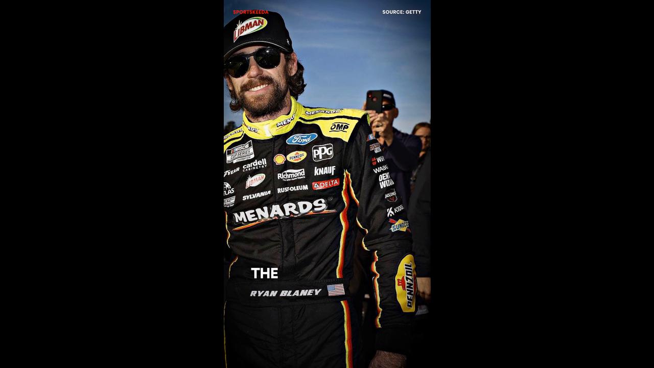 Ryan Blaney goes full Top Gun!