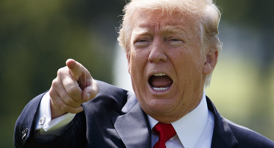 Donald Trump explodiert in einem wütenden Telefonat gegen Benjamin ...