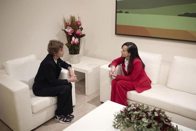 María Chivite y la presidenta de Redeia analizan las inversiones en la ...