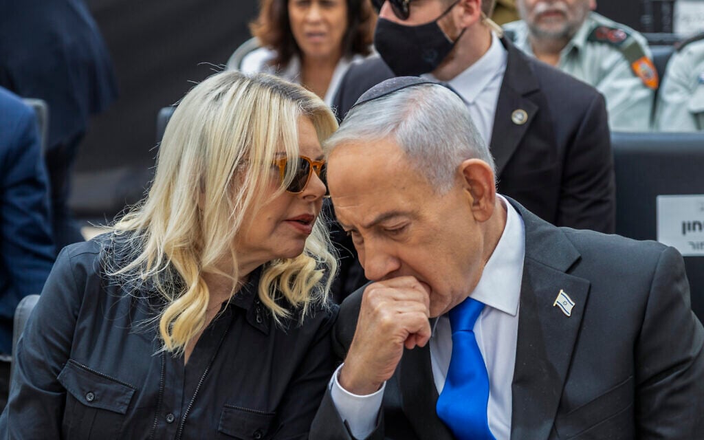 Sara Netanyahu took part in interview of military secretary candidate ...