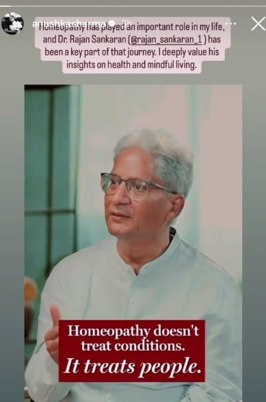 Anushka Sharma promoting homoeopathy in IG post leaves internet divided ...