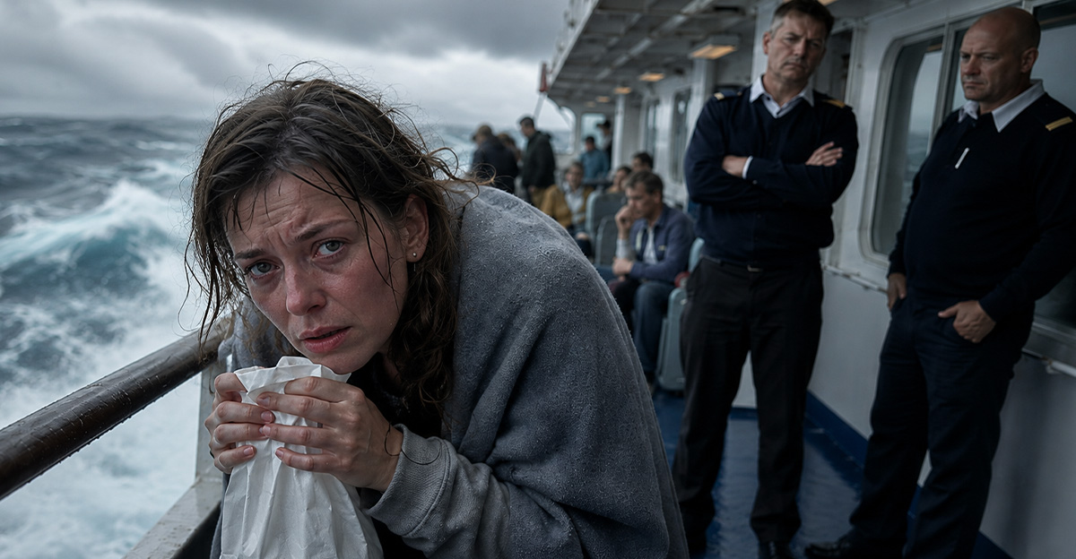 I booked a ferry ride for fun, but spent the entire time being seasick ...