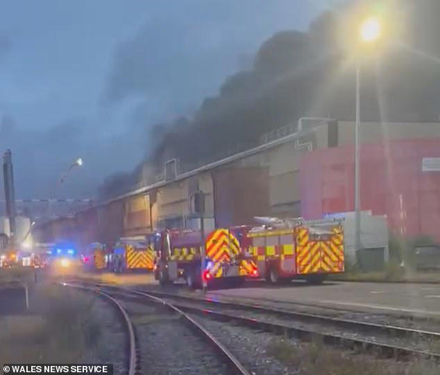 'Apocalyptic' fire breaks out at Tata Steel plant hours after tower is ...